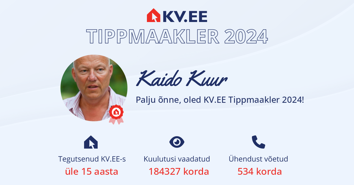 Kaido Kuur - KV.EE Tippmaakler 2024