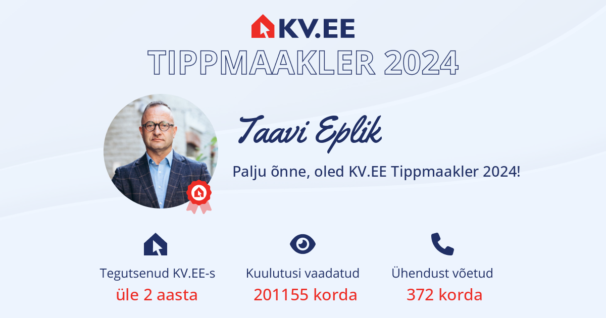 Taavi Eplik - KV.EE Tippmaakler 2024